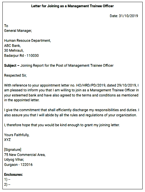 How To Write A Joining Letter Step by Step Guide Leverage Edu 2022 