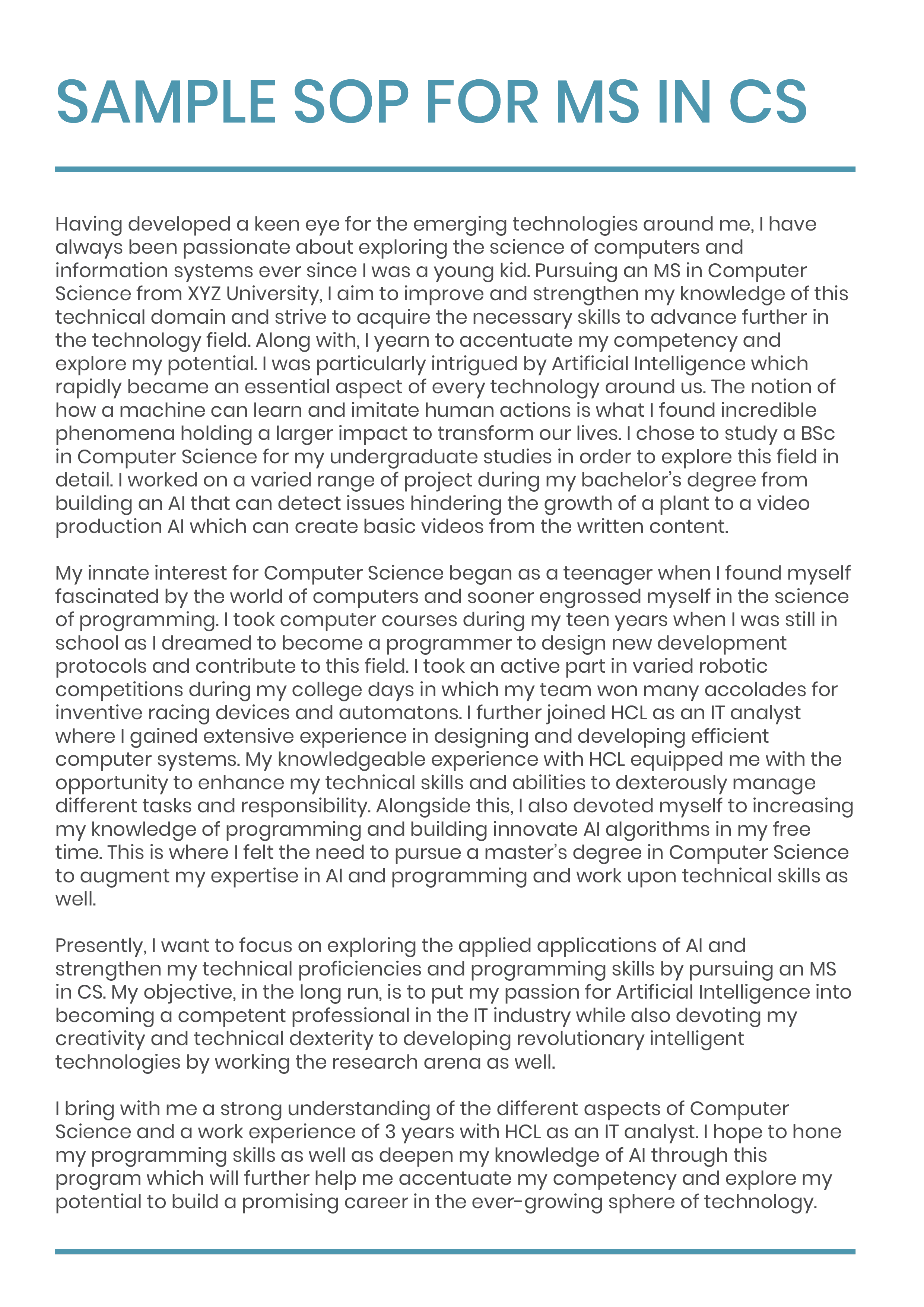 Statement Of Purpose Computer Science Statement Of Purpose Computer Science Essay Example 2022 