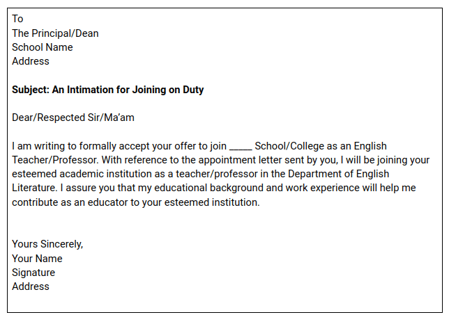 How To Write A Joining Letter Step by Step Guide Leverage Edu 2022 